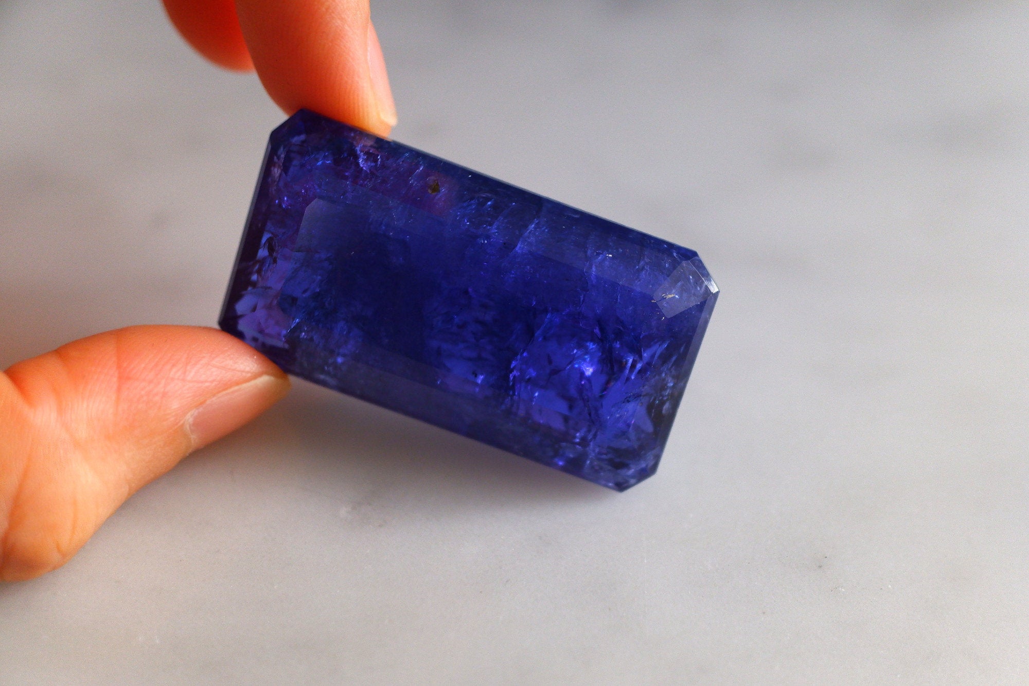 146ct Big Tanzanite Stone Crystal | Gem Gardener