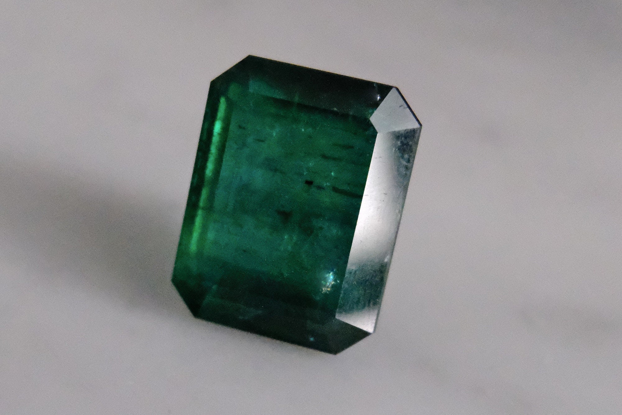 37ct Big Emerald Stone Zambian | Gem Gardener
