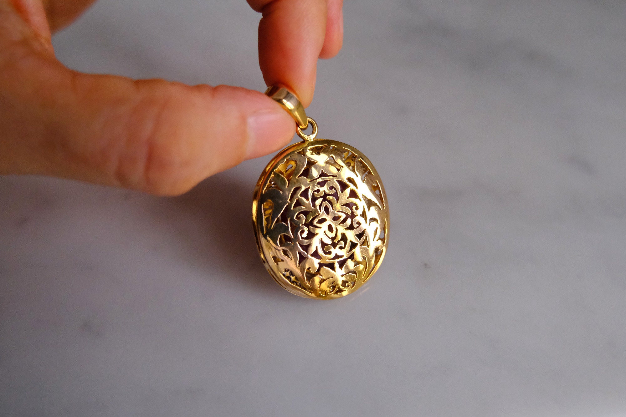 Antique Burmese Big Ruby Pendant 18k | Gem Gardener