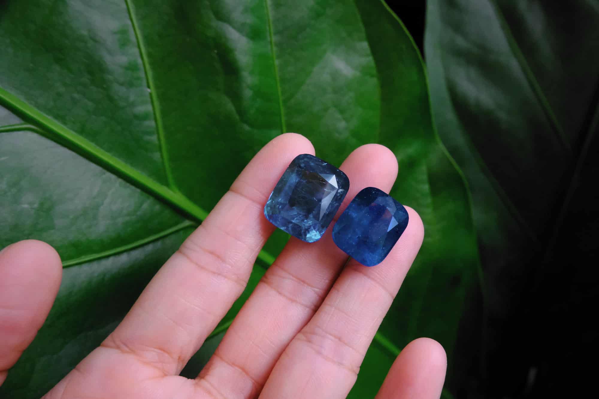 Unheated 30ct Big Blue Sapphire Stone Madagascar | Gem Gardener