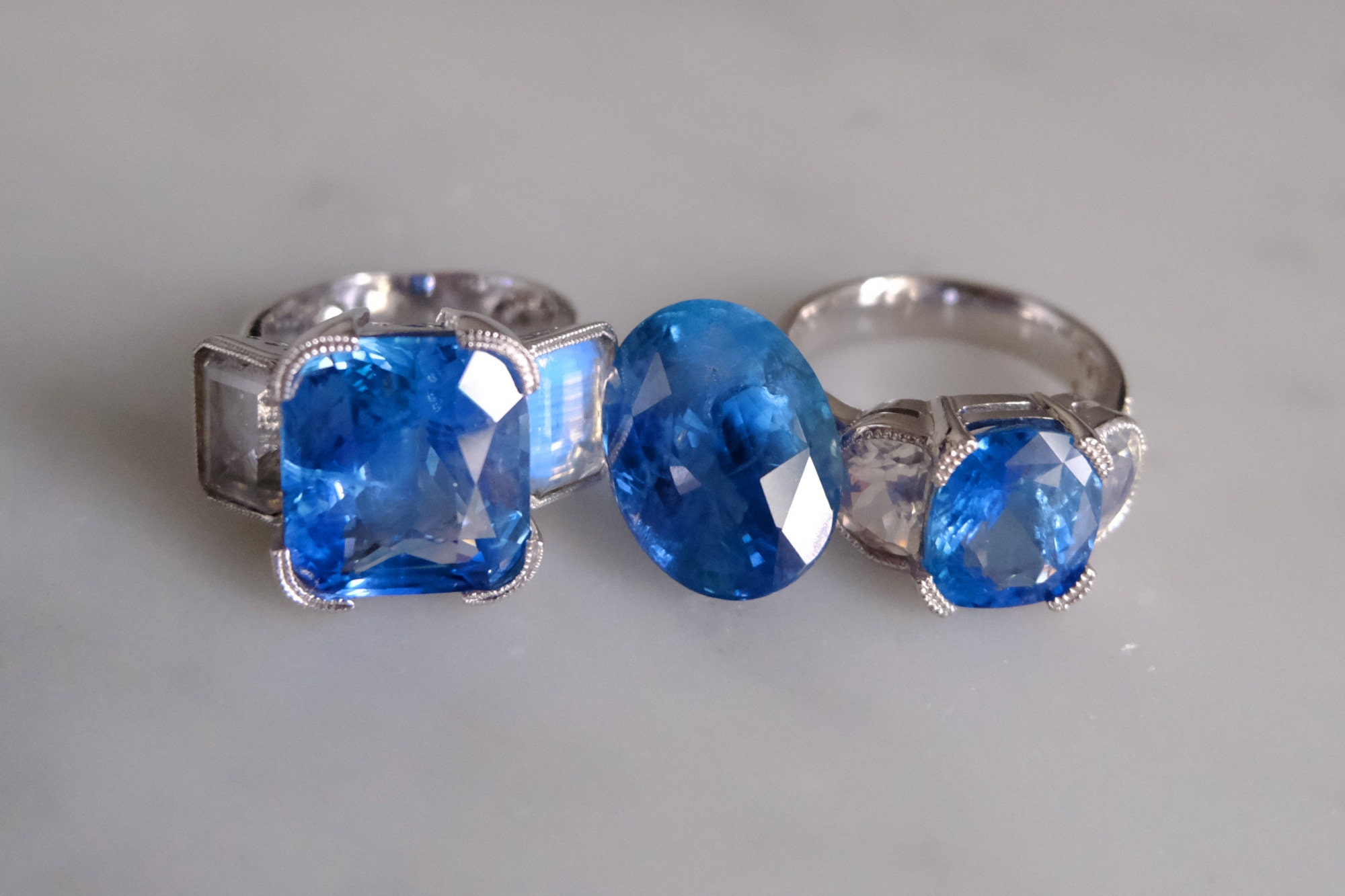 15ct Unheated Burmese Blue Sapphire Gem | Gem Gardener