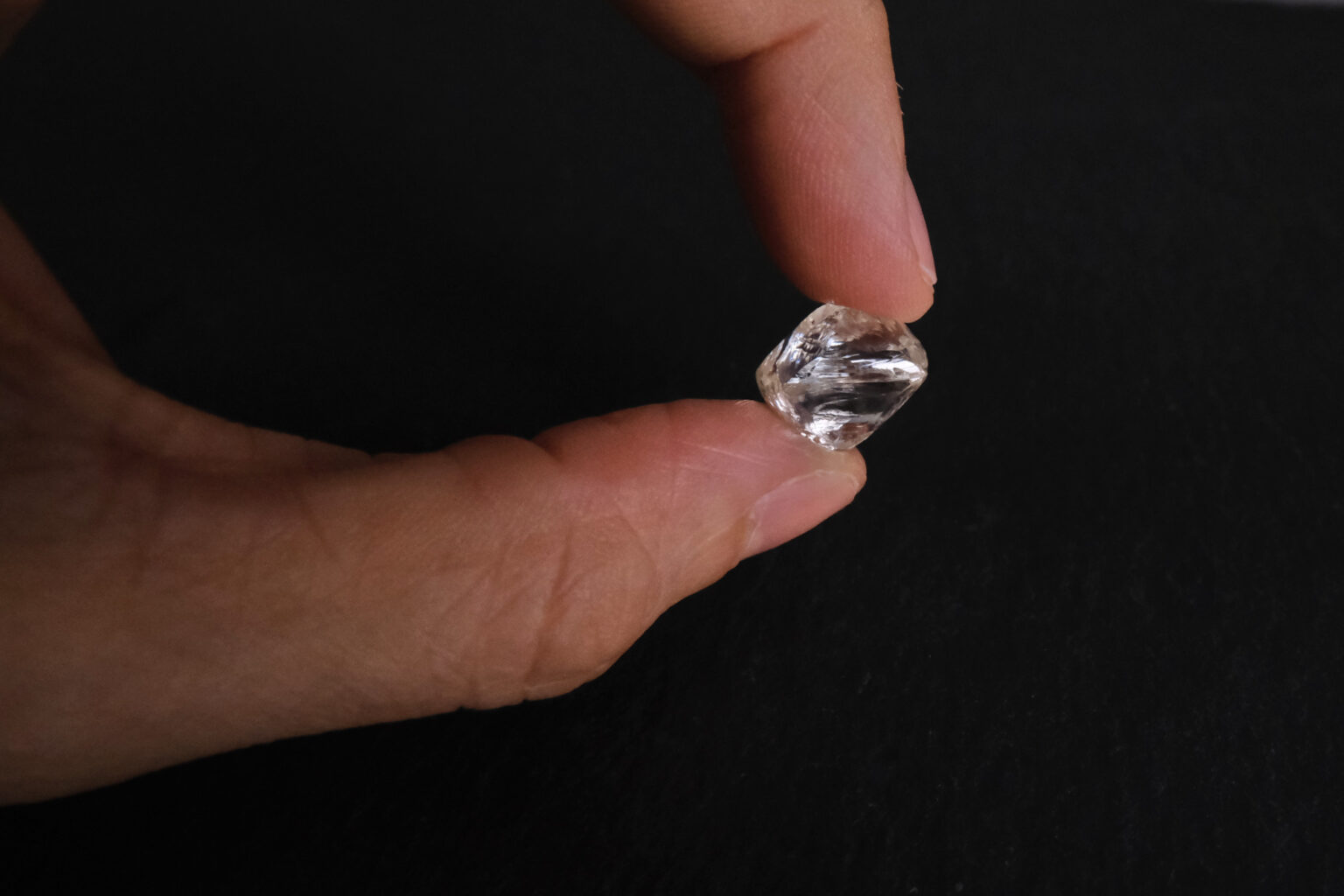 10ct Octahedron Diamond Rough Raw Gem | GEM GARDENER