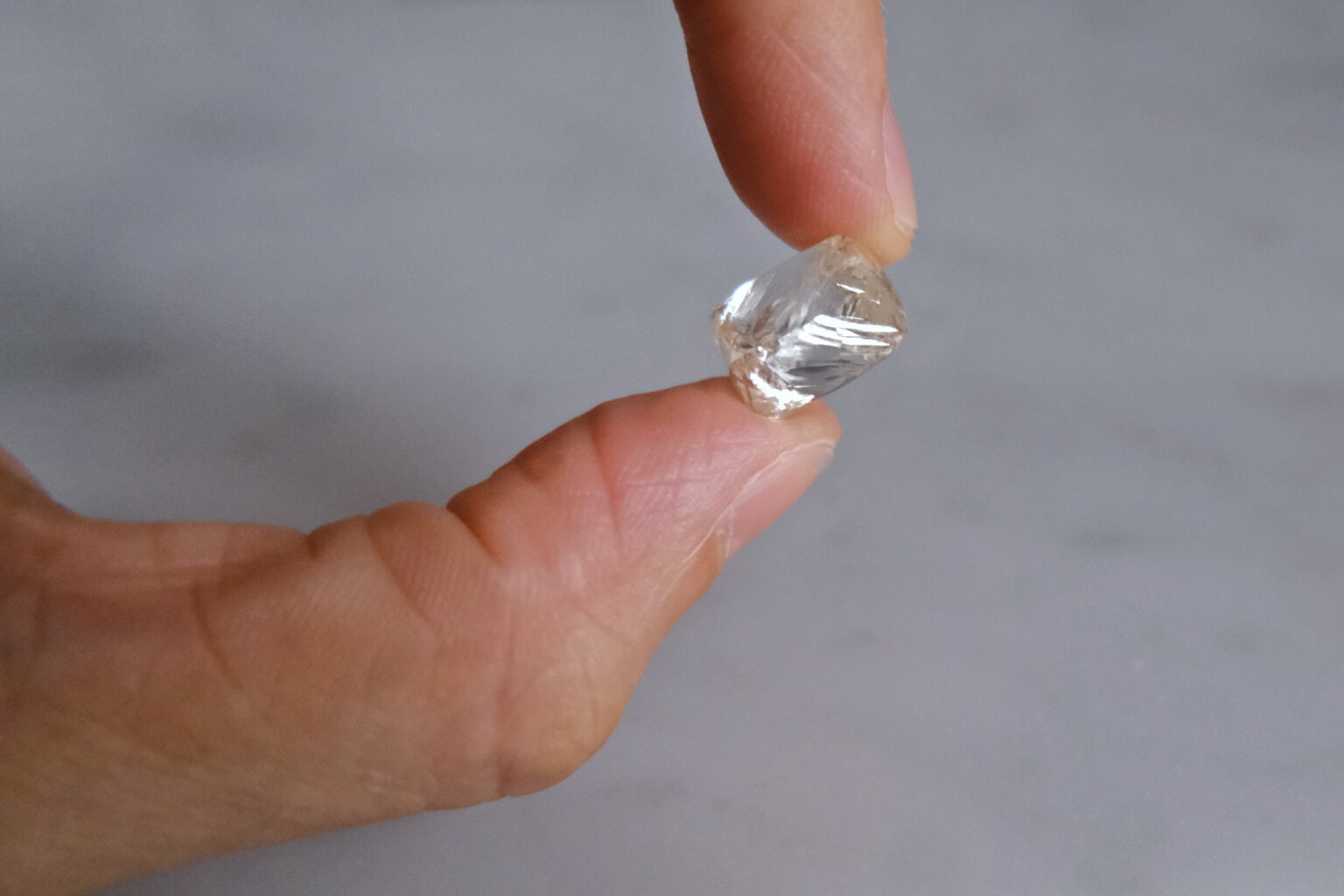 10ct Octahedron Diamond Rough Raw Gem | GEM GARDENER