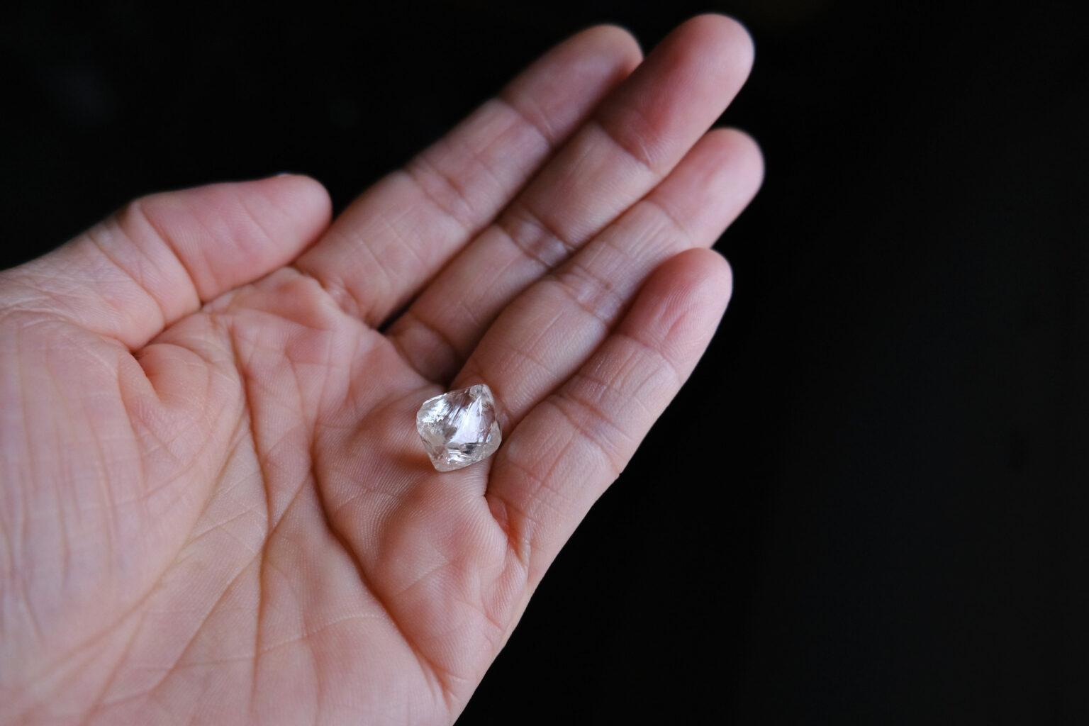 10ct Octahedron Diamond Rough Raw Gem | GEM GARDENER