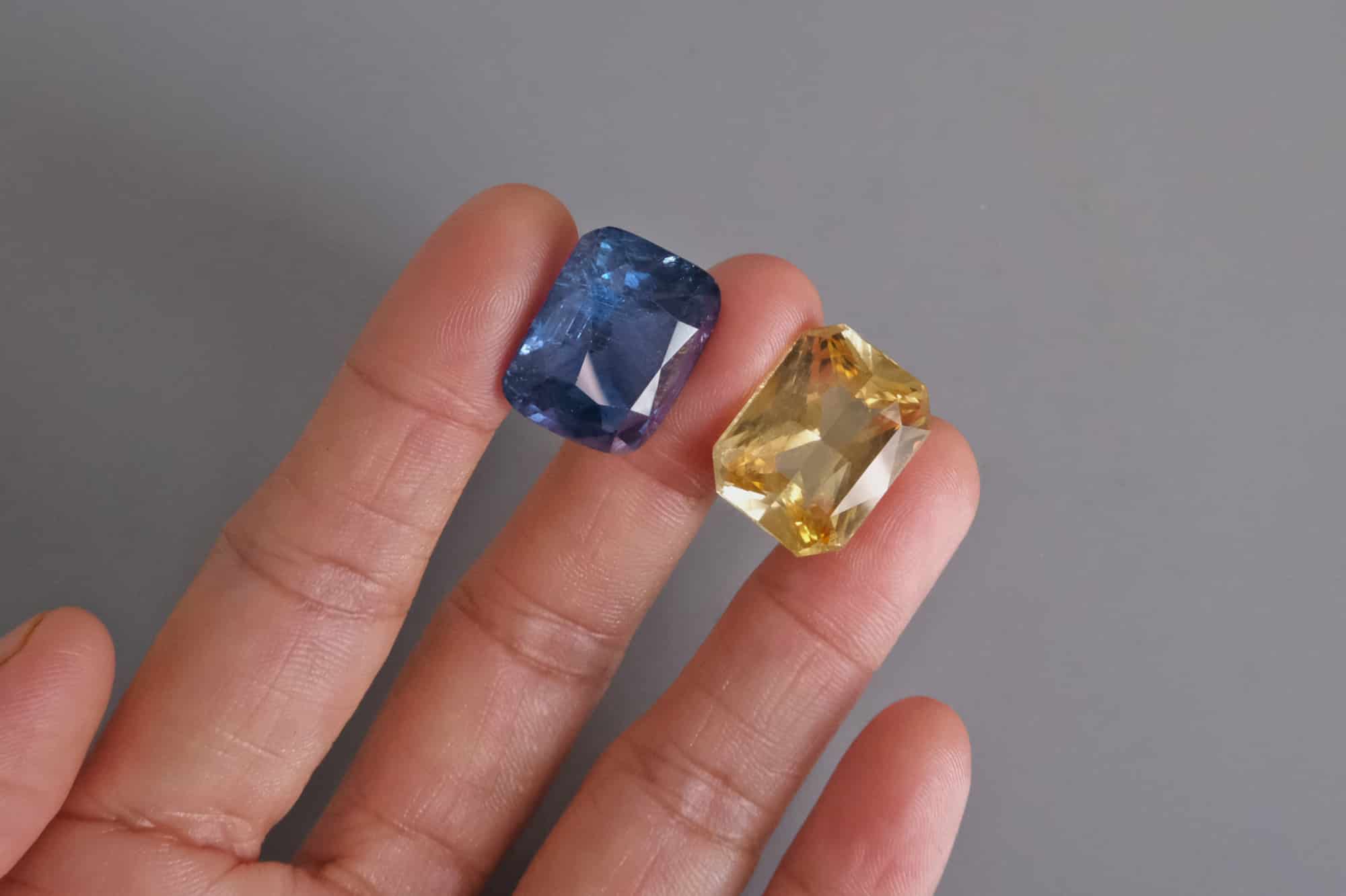 Unheated 30ct Big Blue Sapphire Stone Madagascar | Gem Gardener