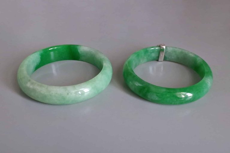High Quality Jade Bangle Imperial Green 56mm | Gem Gardener