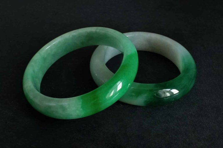 High Quality Jade Bangle Imperial Green 56mm | Gem Gardener
