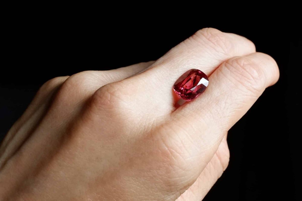 6ct Burmese Red Spinel Stone Gem | Gem Gardener